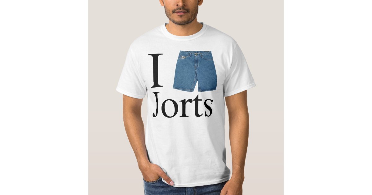 I Heart Jorts T-Shirt | Zazzle
