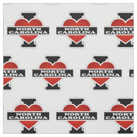 State of North Carolina Tartan Fabric | Zazzle.com