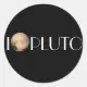 I Heart Pluto New Horizon Sticker | Zazzle