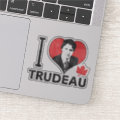 I Heart Trudeau Contour Cut Sticker | Zazzle