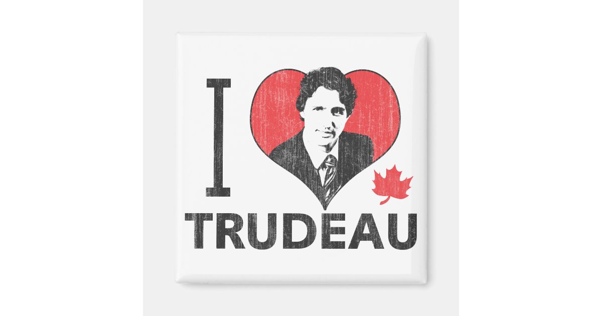 I Heart Trudeau Magnet | Zazzle