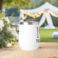 I Heart Trudeau Thermal Wine Tumbler | Zazzle
