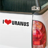 I Heart Uranus Bumper Sticker | Zazzle