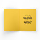 I know I'm not too bright!-Apology/Cute Dog Card | Zazzle