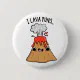I Lava Puns Funny Geology Volcano Pun Button | Zazzle