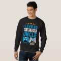 I Leveled Up To Uncle 2023 Gamer Soon To Be Uncle Sweatshirt | Zazzle