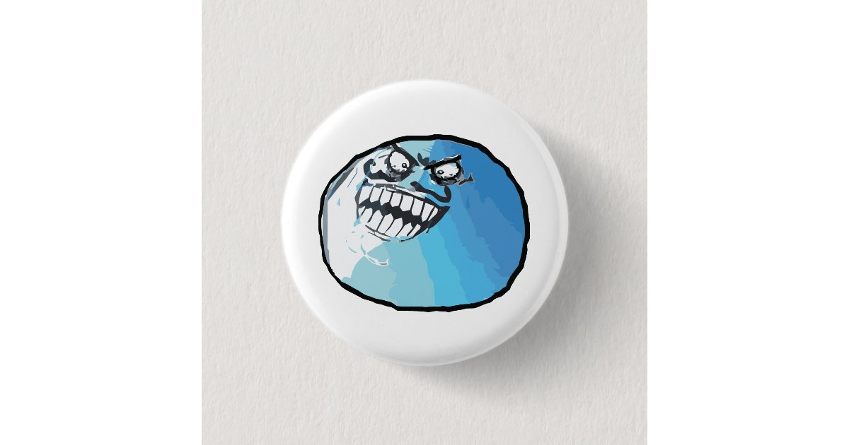 I Lied Rage Face Meme Pinback Button | Zazzle