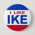 I Like Ike Campaign Button | Zazzle