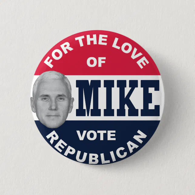 I-LIKE-MIKE-BUTTON-REPUBLICAN PINBACK BUTTON | Zazzle