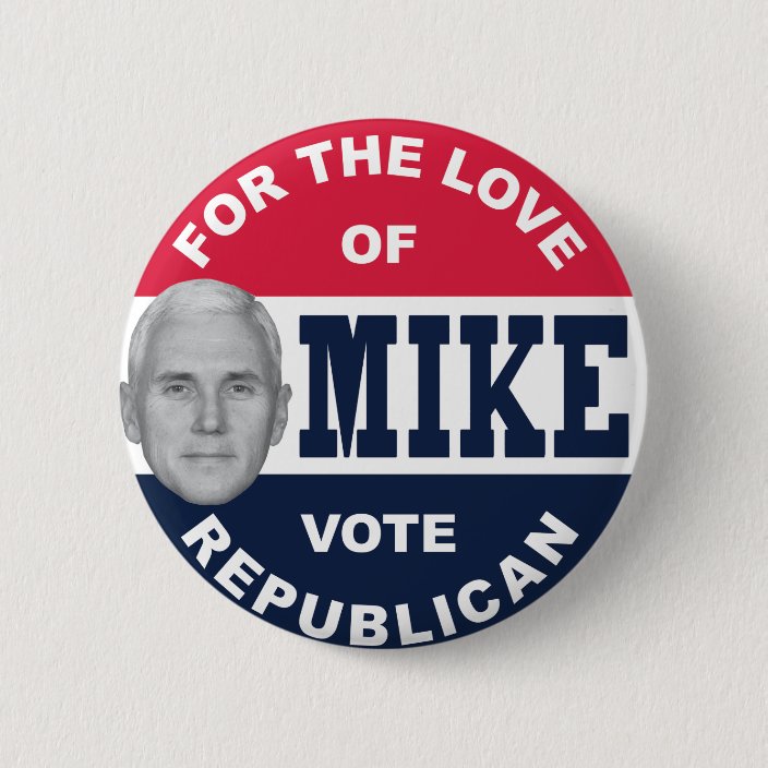 I-LIKE-MIKE-BUTTON-REPUBLICAN PINBACK BUTTON | Zazzle.com