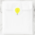 I like your idea, light bulb affirmation stickers | Zazzle