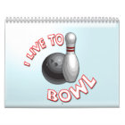 Bowling Calendar | Zazzle.com