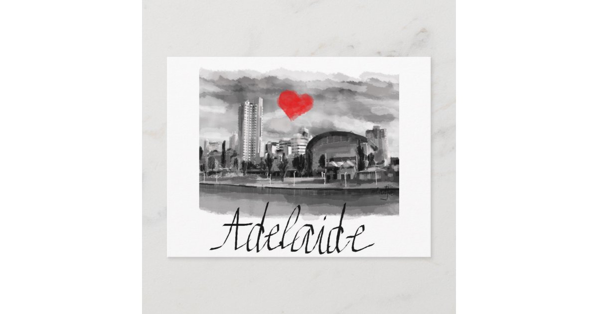 I love Adelaide Postcard | Zazzle