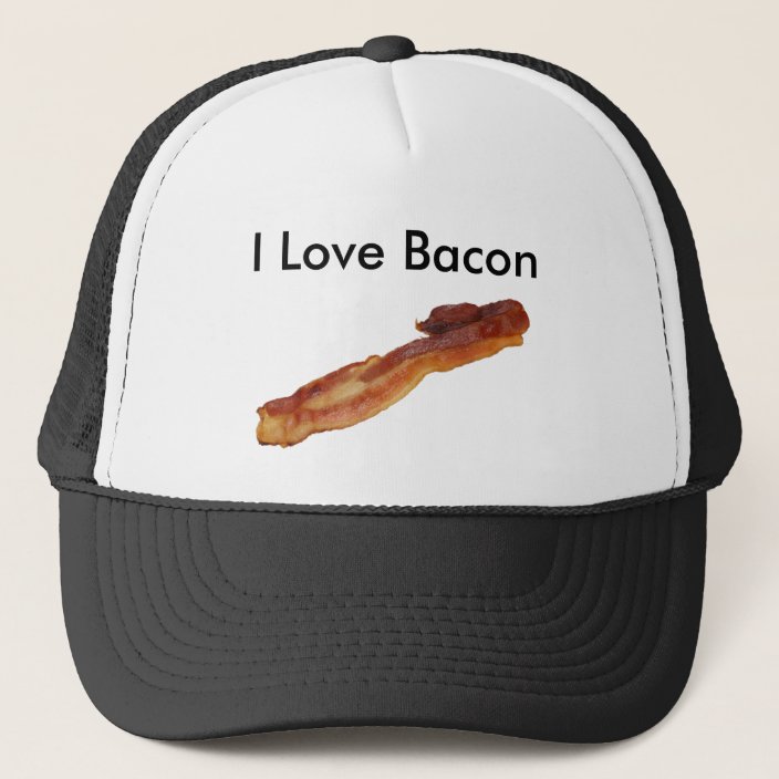 I Love Bacon Hat | Zazzle.com