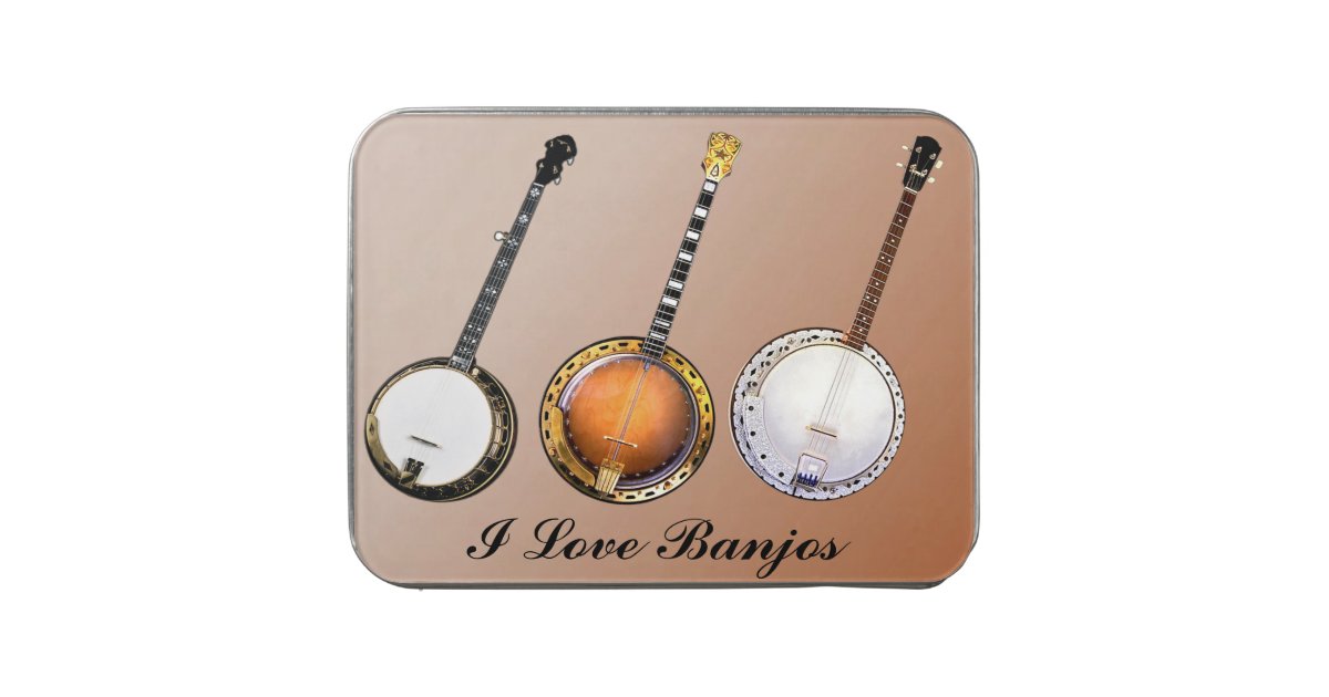 I LOVE BANJOS JIGSAW PUZZLE | Zazzle