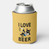 I love beer can cooler | Zazzle