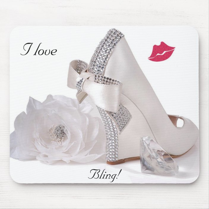 I Love Bling! - Mousepad | Zazzle.com