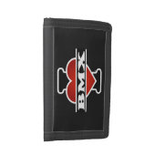 I Love BMX Tri-fold Wallet | Zazzle