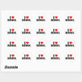I Love Bohol Classic Round Sticker | Zazzle