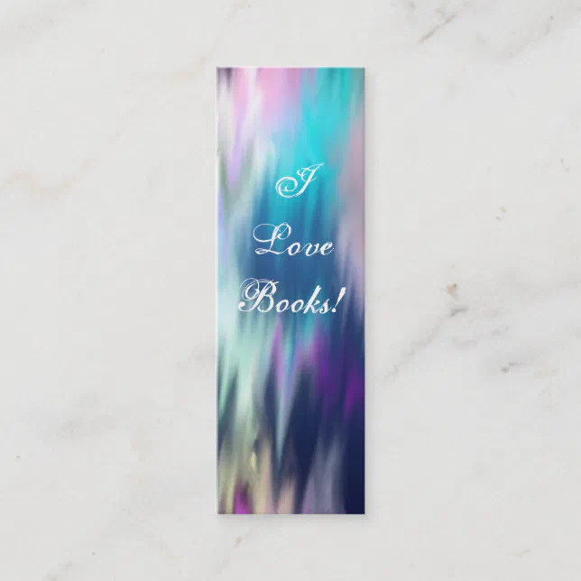 I Love Books! Bookmark Mini Business Card | Zazzle