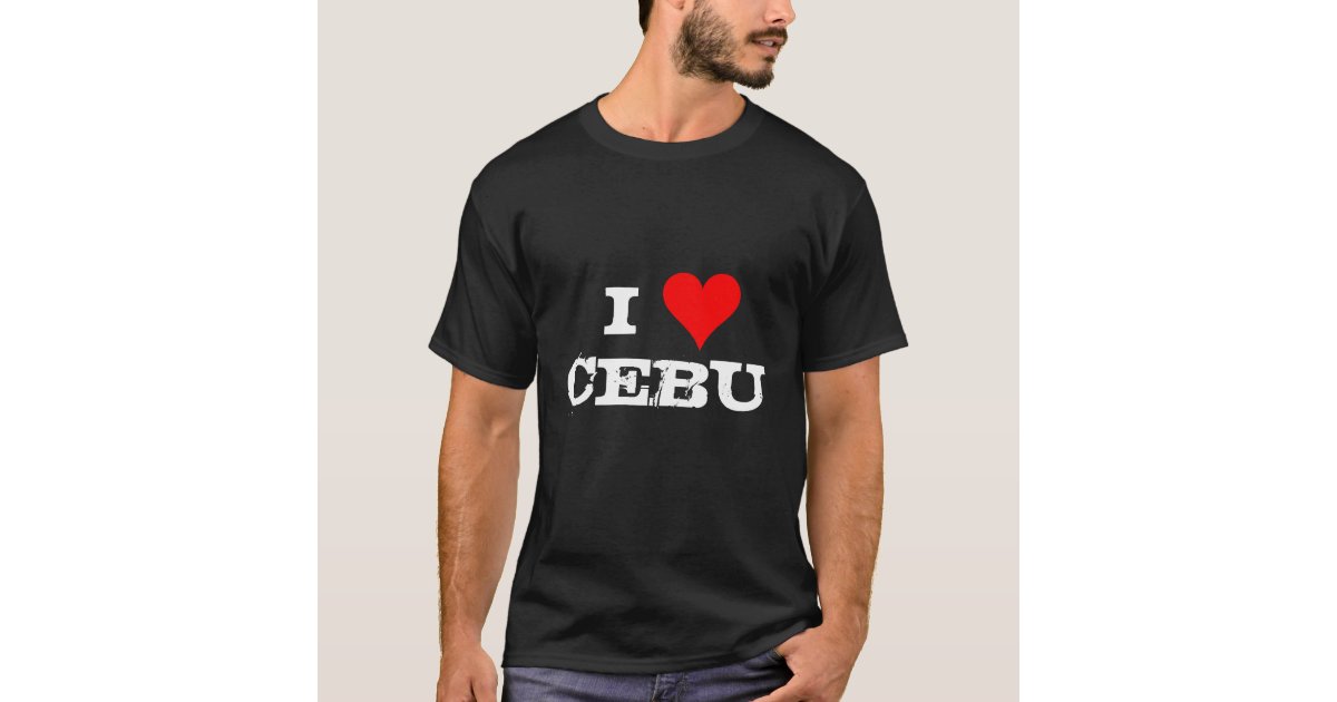 I love Cebu T-Shirt | Zazzle