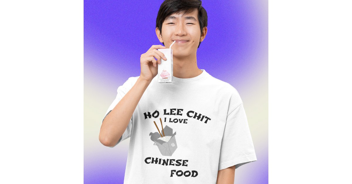 I LOVE CHINESE FOOD T-Shirt | Zazzle
