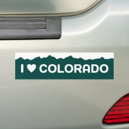 I Love Colorado Sticker | Zazzle