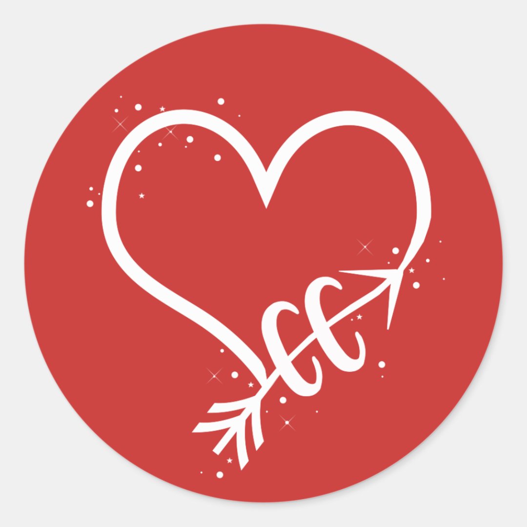 I Love Cross Country Running Stickers Gift | Zazzle