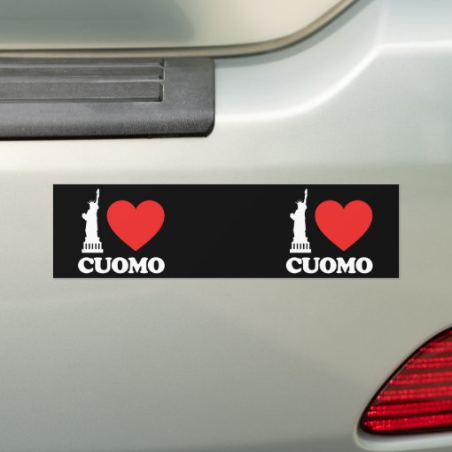 I Love Cuomo | Statue of Liberty Bumper Sticker | Zazzle