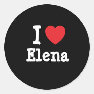 I Love Elena Gifts on Zazzle