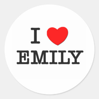 169+ I Heart Emily Stickers and I Heart Emily Sticker Designs | Zazzle