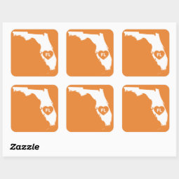 I Love Florida State Stickers | Zazzle