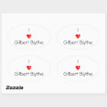 I love Gilbert Blythe car sticker | Zazzle