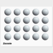 I Love Golf Classic Round Sticker | Zazzle