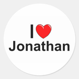 I Love Jonathan Gifts on Zazzle