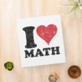 I Love (Heart) Math Customizable School Binder | Zazzle