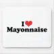 I Love Heart Mayo - Mayonnaise Lover Mouse Pad | Zazzle