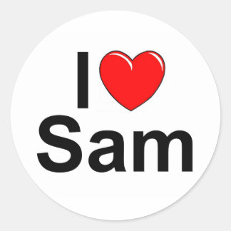 I Heart Sam Gifts on Zazzle