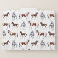 I Love Horses File Folders | Zazzle