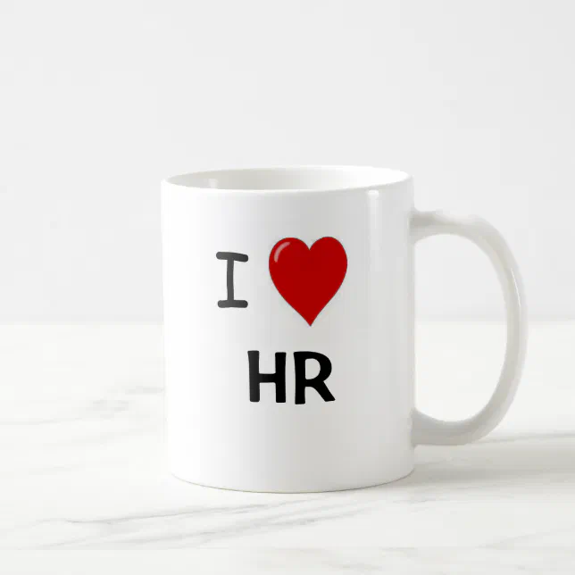 I Love HR - Double sided HR Mug | Zazzle