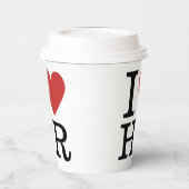 I ️ Love HR - HR Dept. - Paper Cups | Zazzle