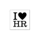 I ️ Love HR - Human Resources Department Rubber Stamp | Zazzle