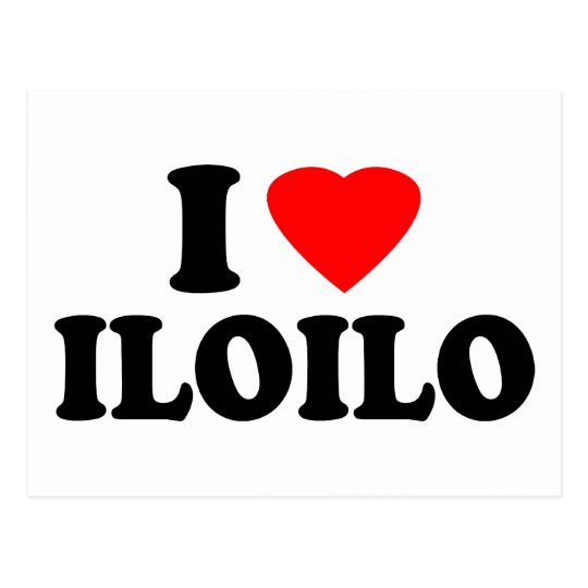 I Love Iloilo Postcard | Zazzle.com