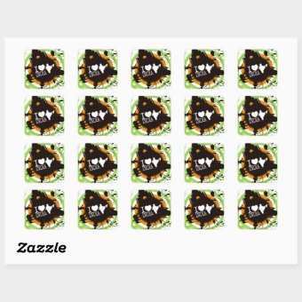 I love india square sticker | Zazzle