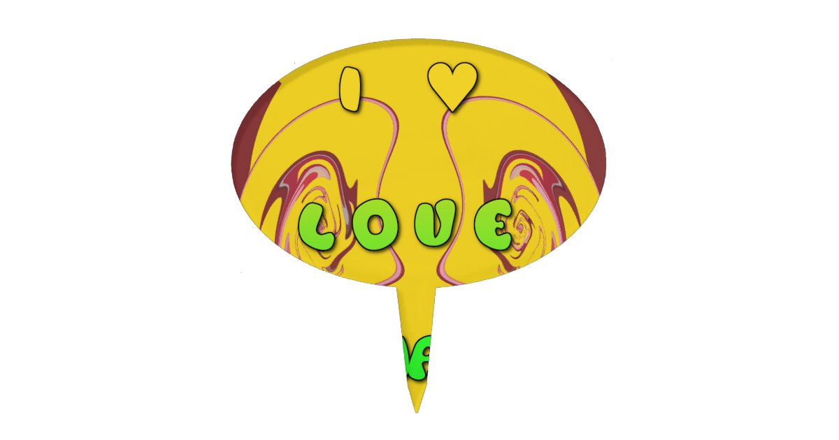 I love Jamaica.png Cake Topper | Zazzle