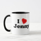 I Love Jenny Mug | Zazzle