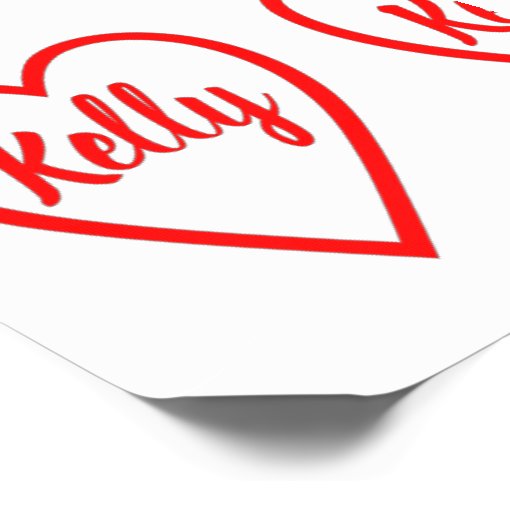 I Love Kelly (Name) I Heart Temporary Tattoos | Zazzle