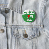 I LOVE KSA BUTTON | Zazzle