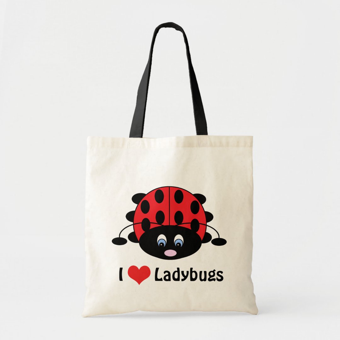 I Love Ladybugs Bag | Zazzle