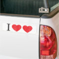 I Love Love Bumper Sticker | Zazzle
